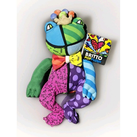 Britto Popplush for Enesco | Toys | Rare Romero Britto Popplush ...